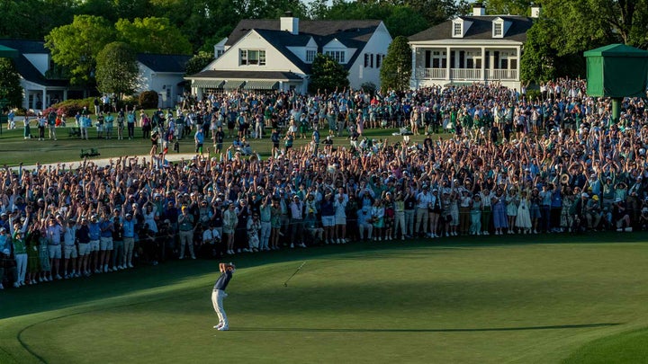 7 Masters Sunday moments you couldn't see on TV
