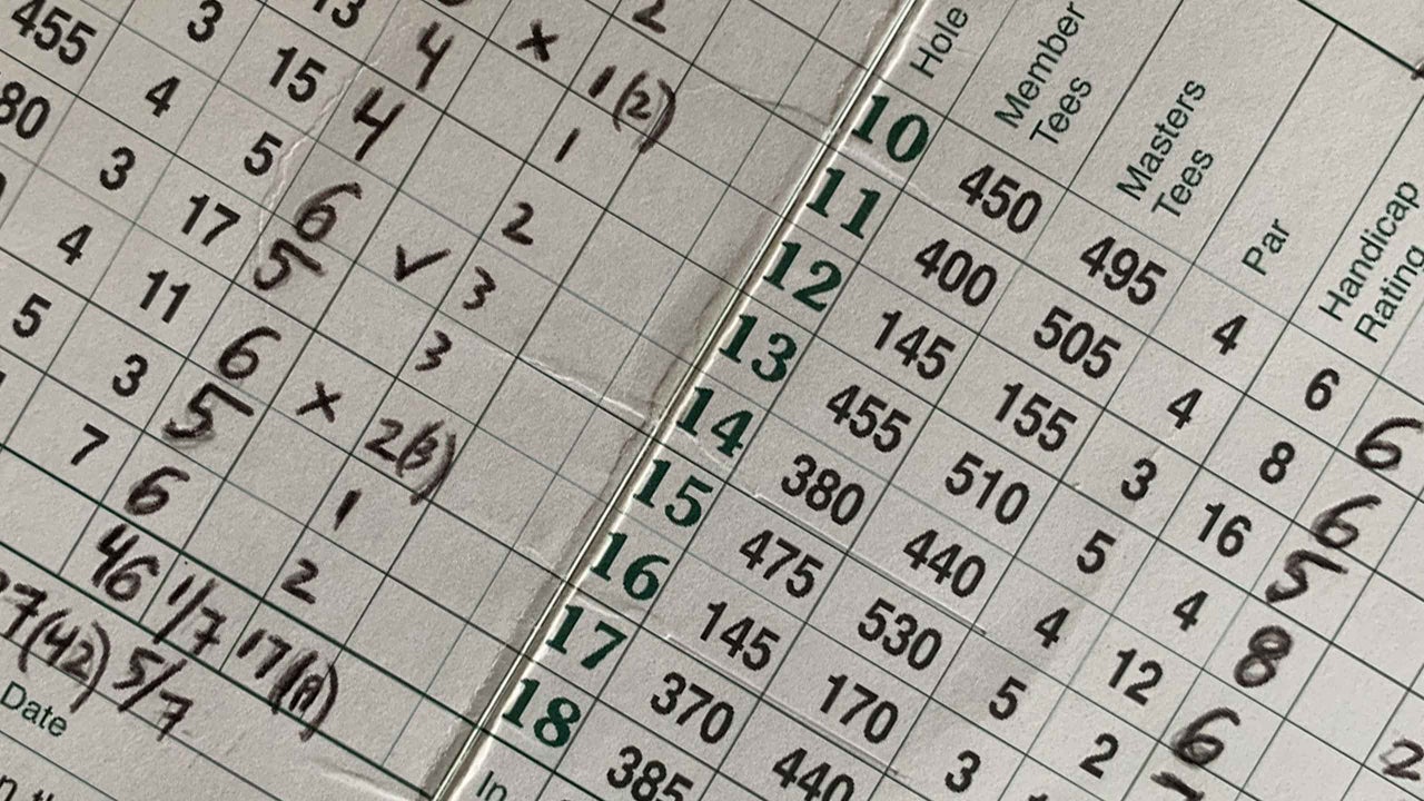 How hard is Augusta National for average golfers? They told us