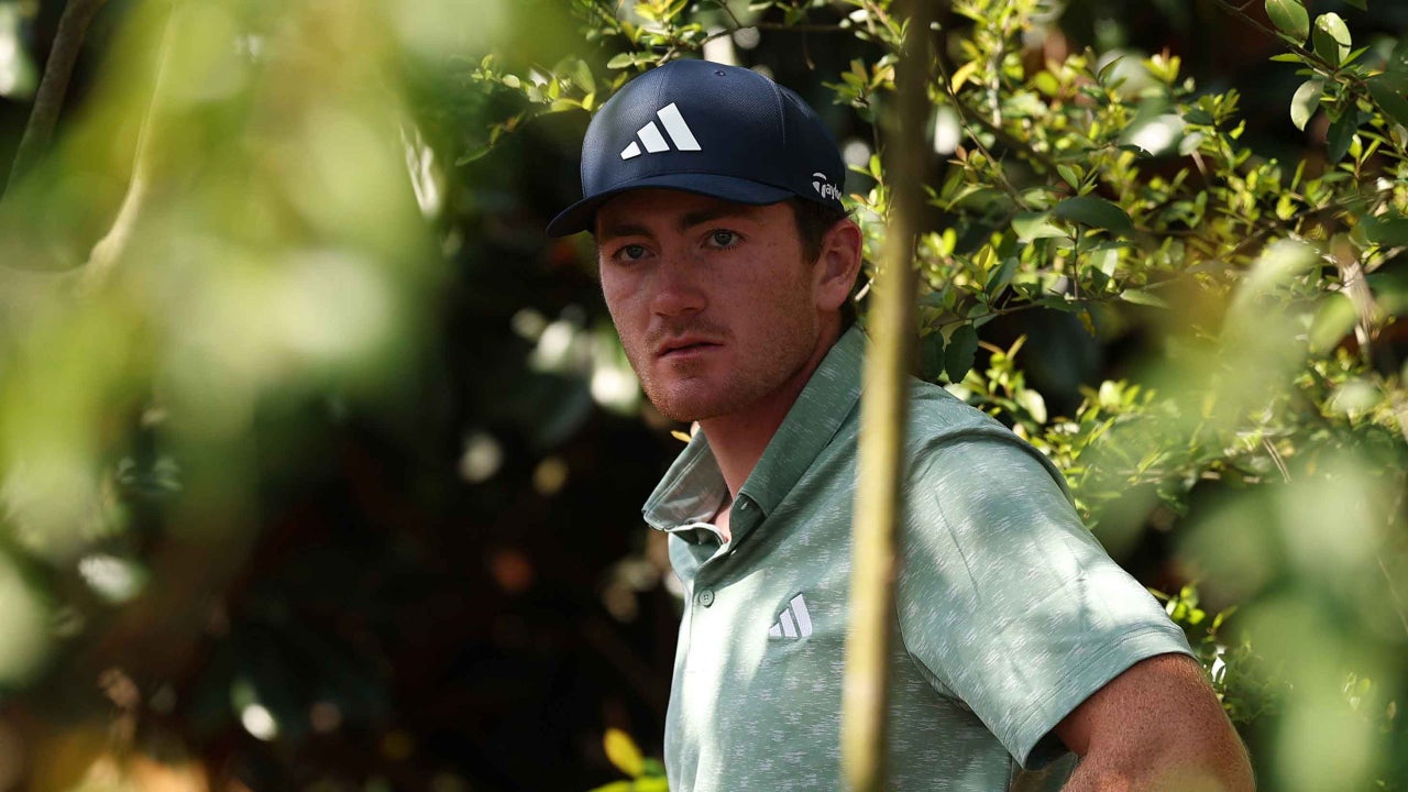 He shot 90 at the Masters. Here's what that looked like up close