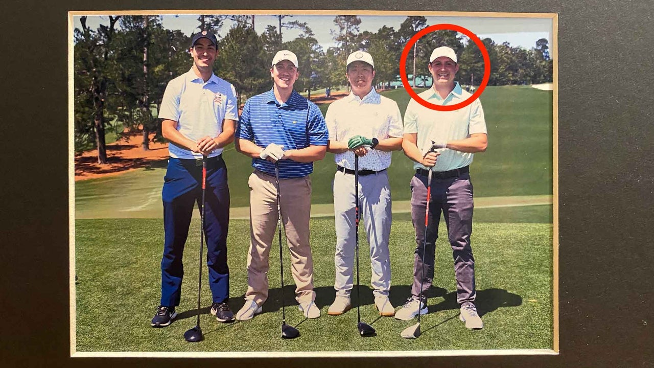 He played his first-ever round of golf — at Augusta National