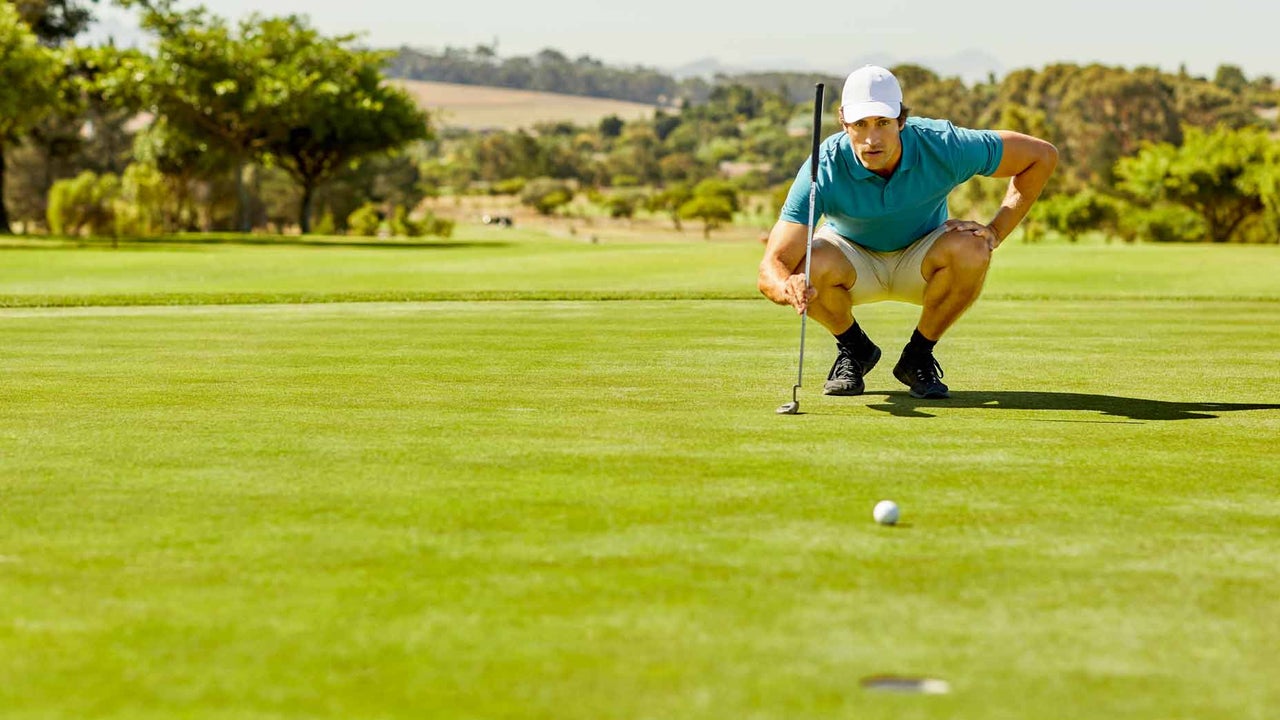 The putting trick pros swear by to read grain on Bermuda greens