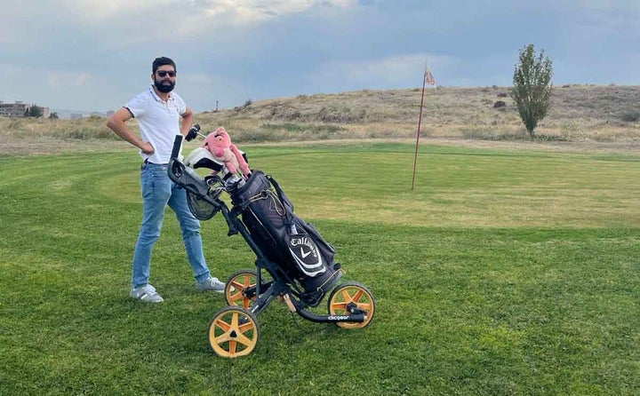 This war-weary nation's only golf course is short on yards — but long ...