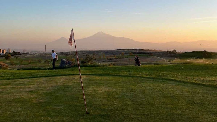 This war-weary nation's only golf course is short on yards — but long ...