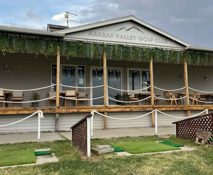 This war-weary nation's only golf course is short on yards — but long ...