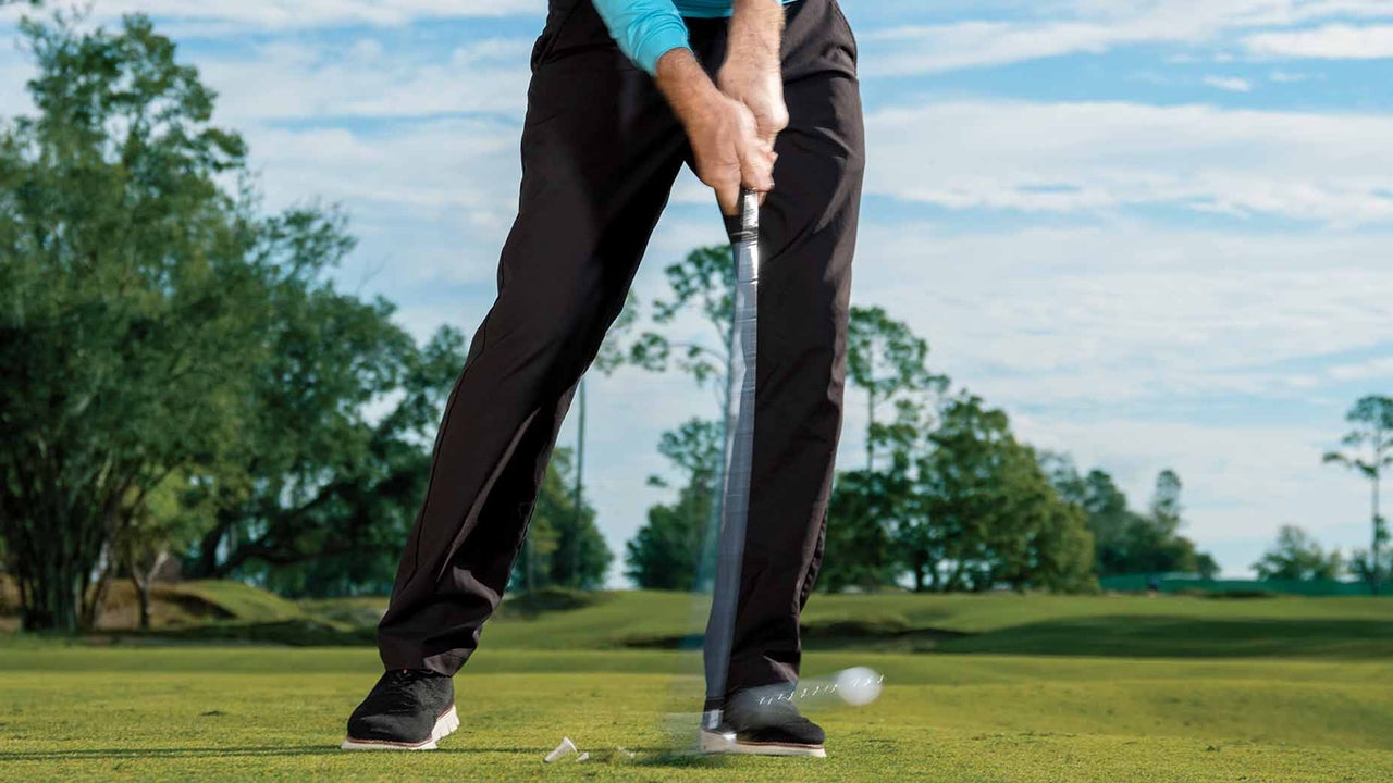 Breaking down the lead arm vs. the trail arm in the golf swing