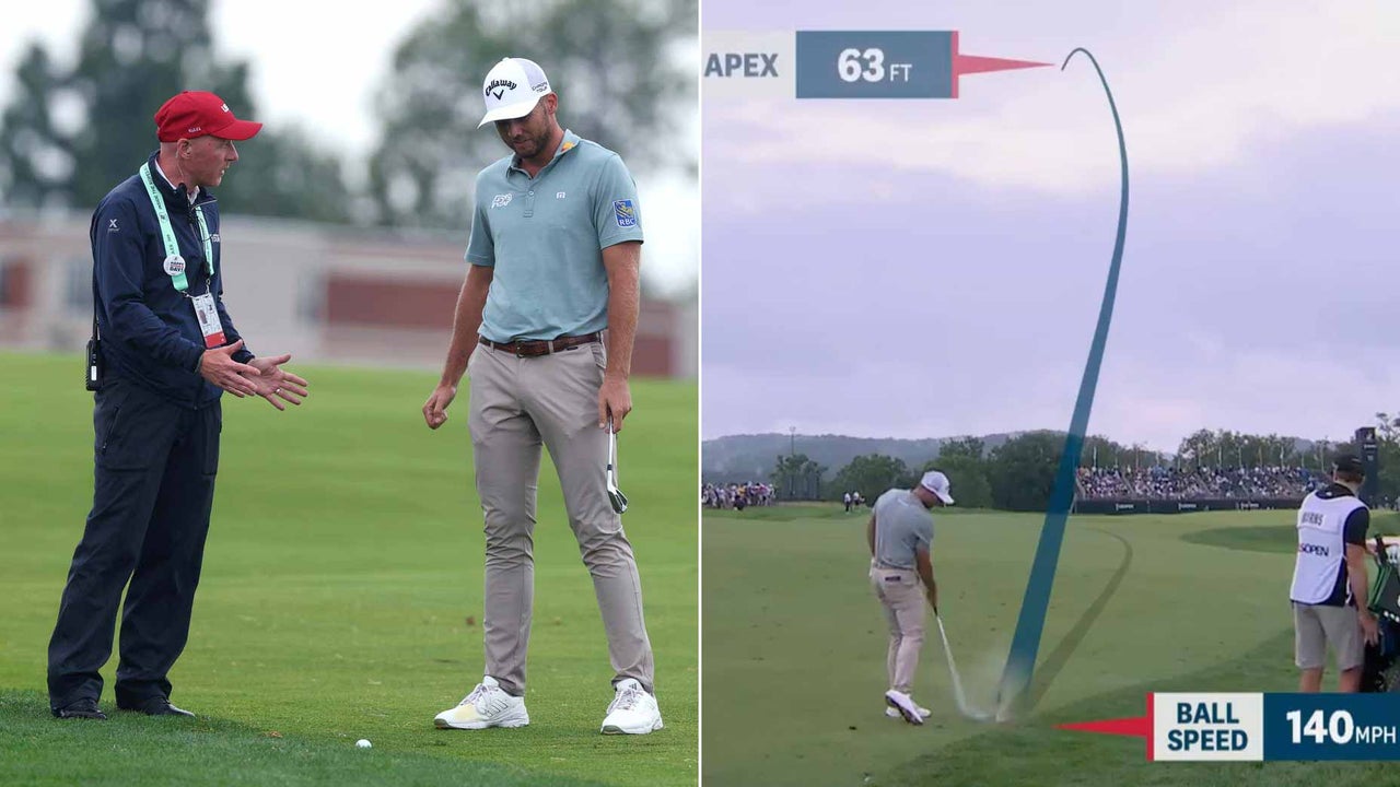 Controversial ruling derailed U.S. Open leader: 'That's ridiculous'