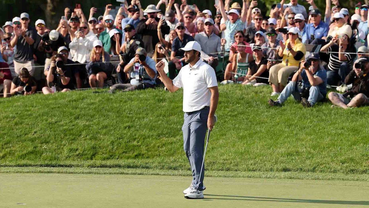 Scottie Scheffler took control of PGA Championship with 4 swings