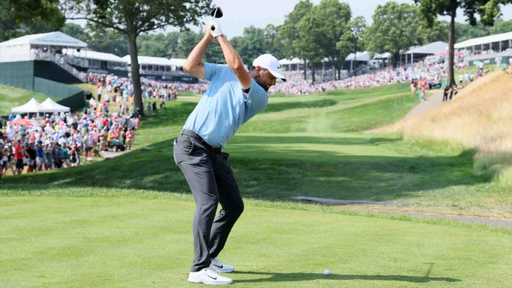 Scottie Scheffler took control of PGA Championship with 4 swings