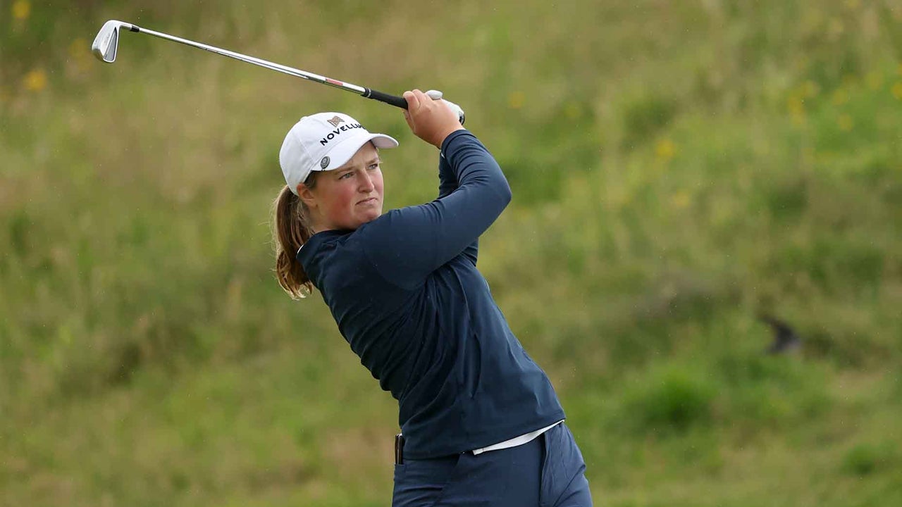 Lottie Woad runs away from strong pro field to win Women's Irish Open