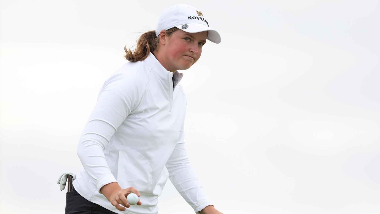 Lottie Woad runs away from strong pro field to win Women's Irish Open