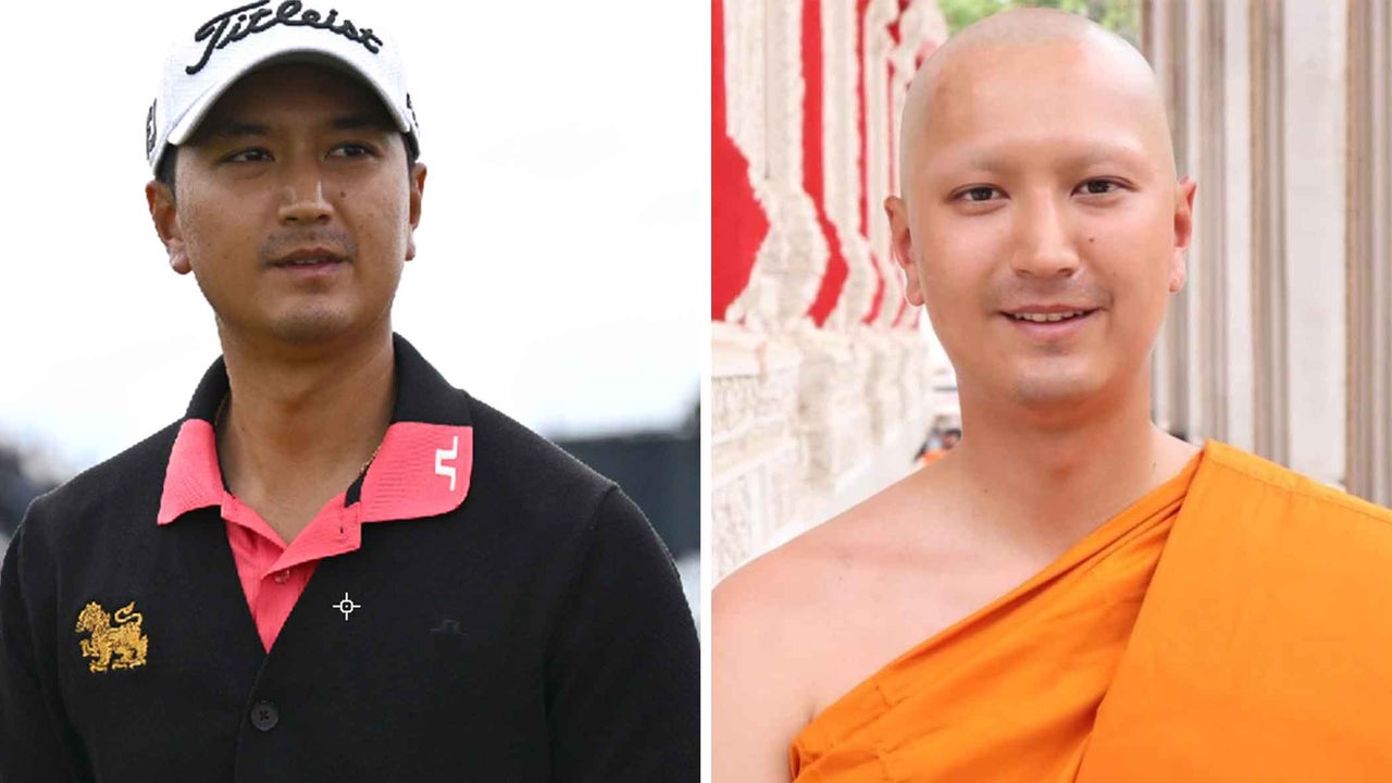 The monk at Open Championship missed the cut but revealed 1 golfing secret