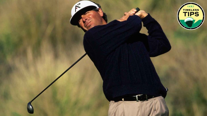 Fred Couples explains the key to hitting the ball straight every time