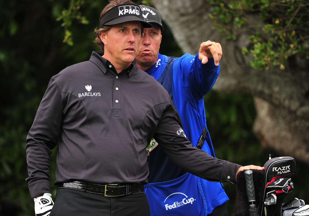 Phil Mickelson and Jim 'Bones' Mackay, the best of photos