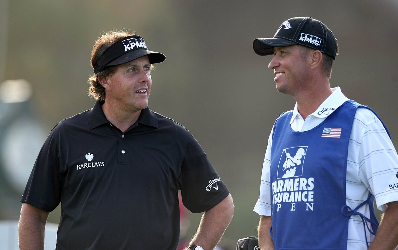 Phil Mickelson and Jim 'Bones' Mackay, the best of photos