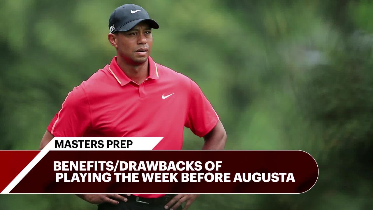 Tiger Woods's outlook for the Masters on Tour Confidential