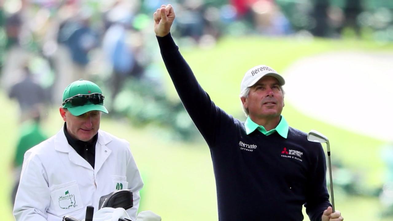 Fred Couples' play shows experience matters at the Masters