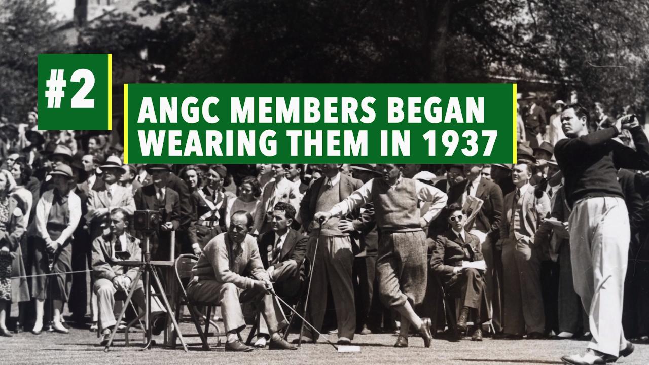 6 things to know about the green jacket