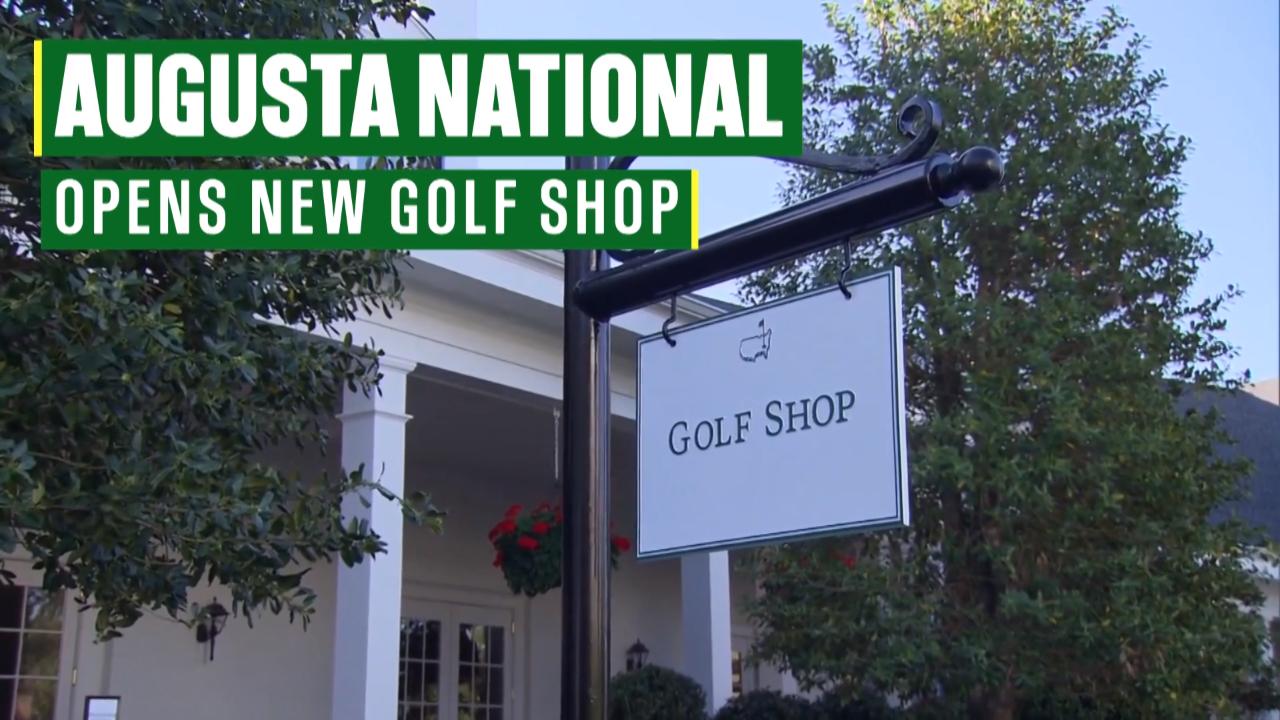 Augusta National opens new golf shop